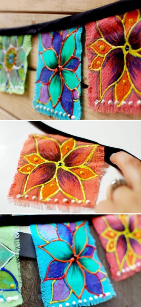 18 Adorable DIY Garden Flags for a Warm and Welcoming Home - DIY & Crafts