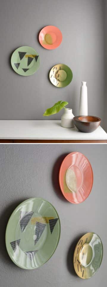 25 DIY Decorative Plates That Give Your Dishes A Hand Painted Look ...