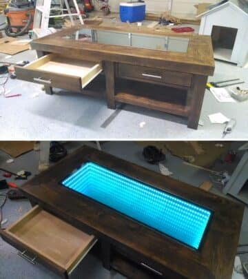 10 Gorgeous DIY Infinity Tables You Will Want To Build Right Away - DIY ...