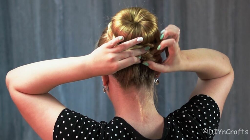 Elegant Braided Bun Using Hair Donut - DIY & Crafts