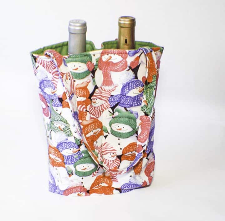 22 DIY Wine Bag Patterns and Ideas - DIY & Crafts