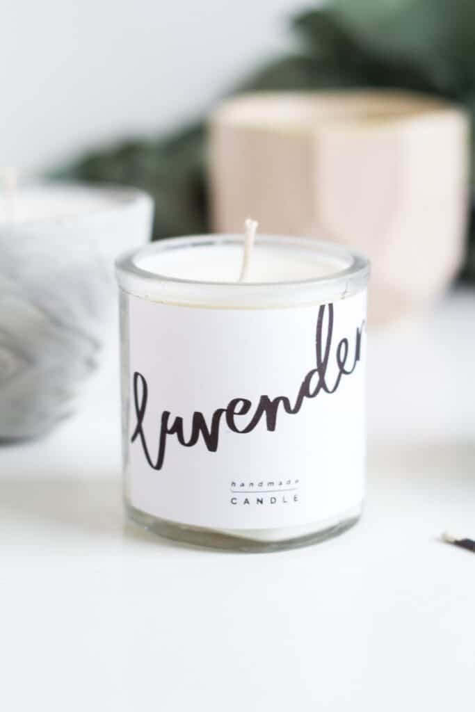 20 DIY Candle Labels: Ideas, Designs, and Templates - DIY & Crafts