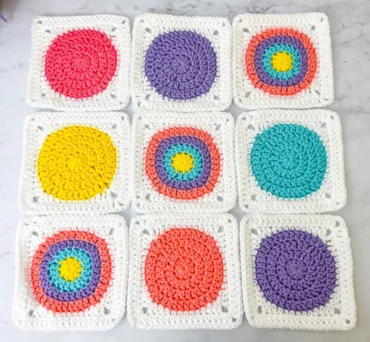 38 Crochet Square Patterns - DIY & Crafts