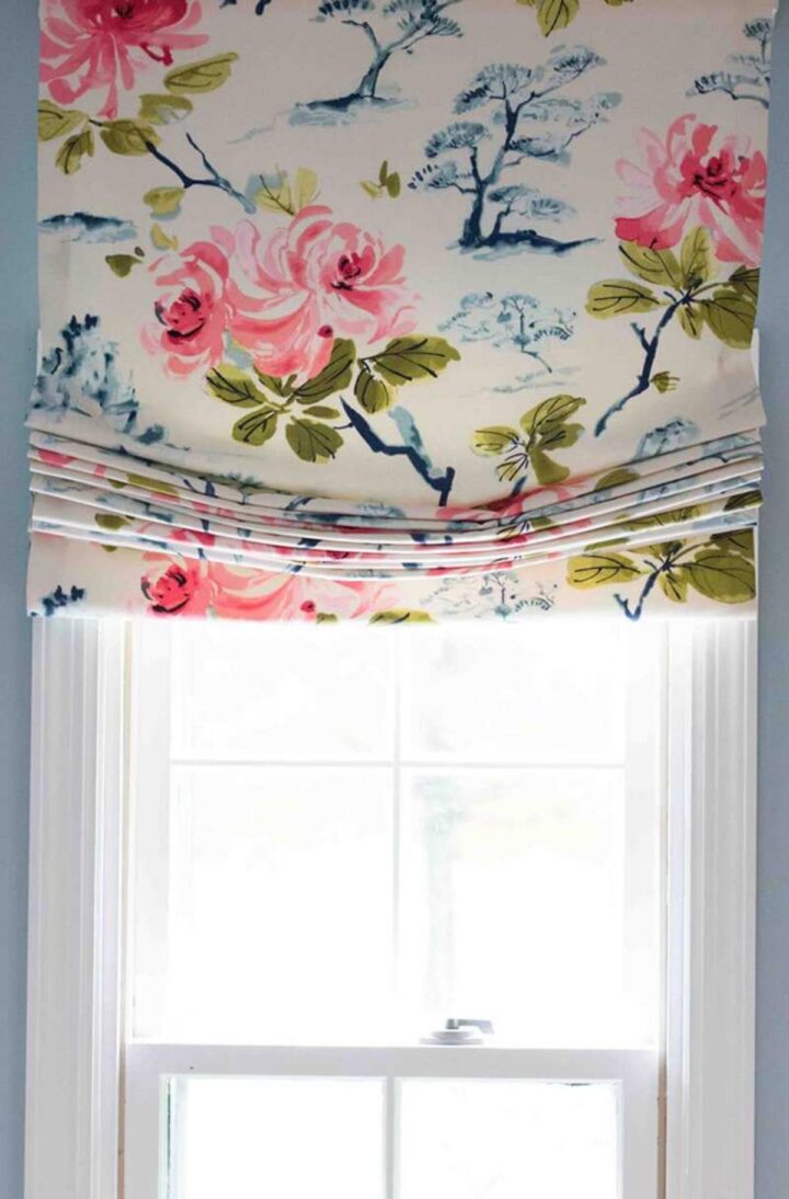 20 DIY Roman Shade Projects - DIY & Crafts