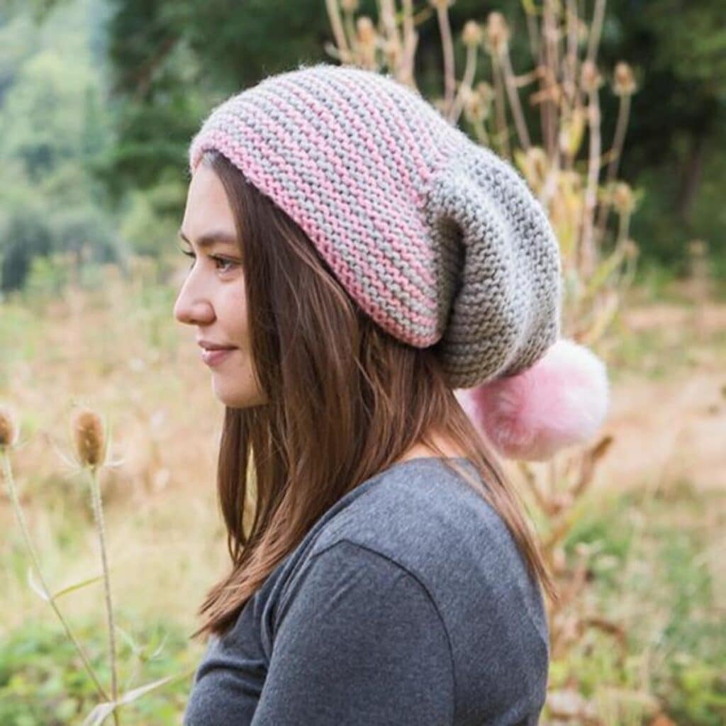 38 Slouchy Hat Knitting Patterns - DIY & Crafts